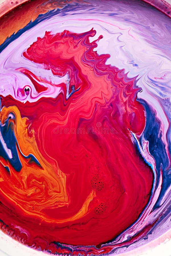 Mixed Paint Splash Texture Abstract Background Stock Image - Image of ...