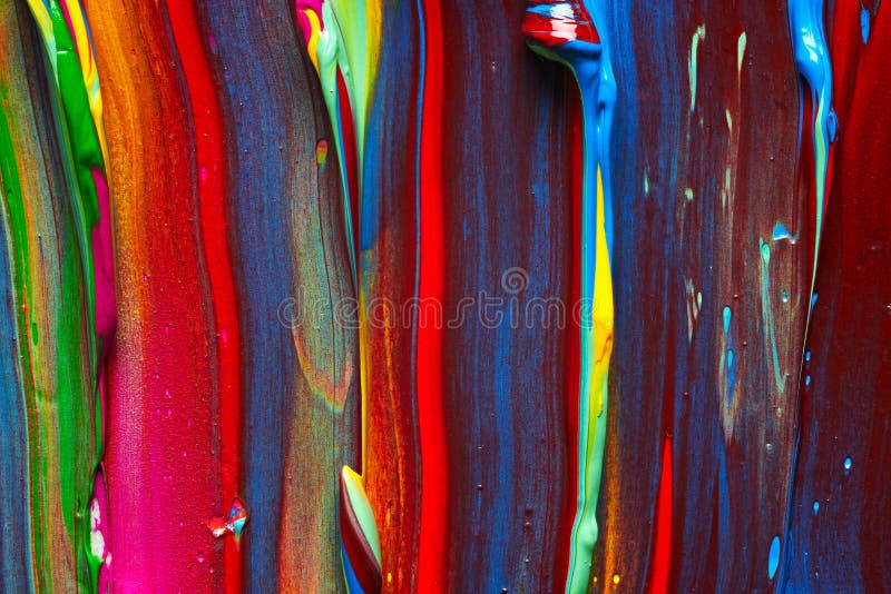 Mixed Paint Texture Background Stock Image - Image of hobby, green ...