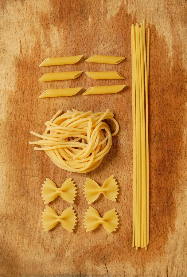 Mixed pasta stock photo. Image of assortment, concepts - 17884946
