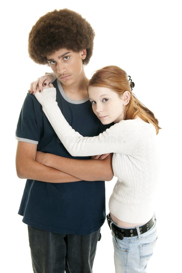 Mixed-race couple stock image. Image of friends, inter - 11699817