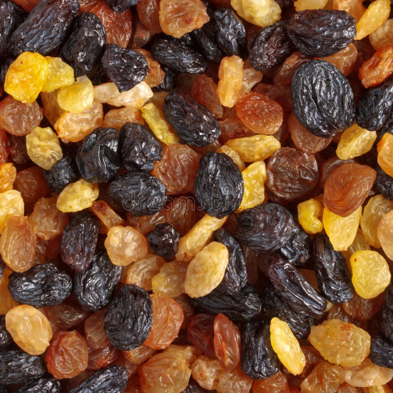 Mixed raisins close up stock photo. Image of macro, protein - 8584982