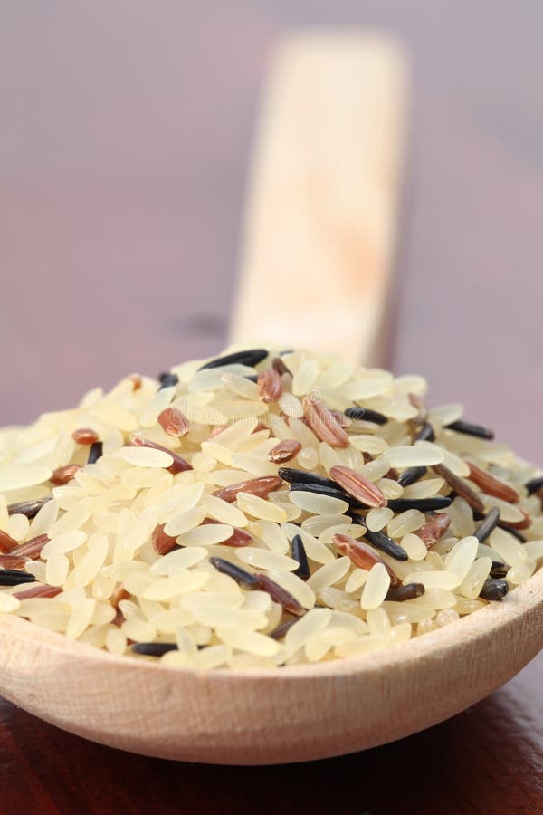 Mixed rice stock image. Image of asian, brown, grain - 15397555