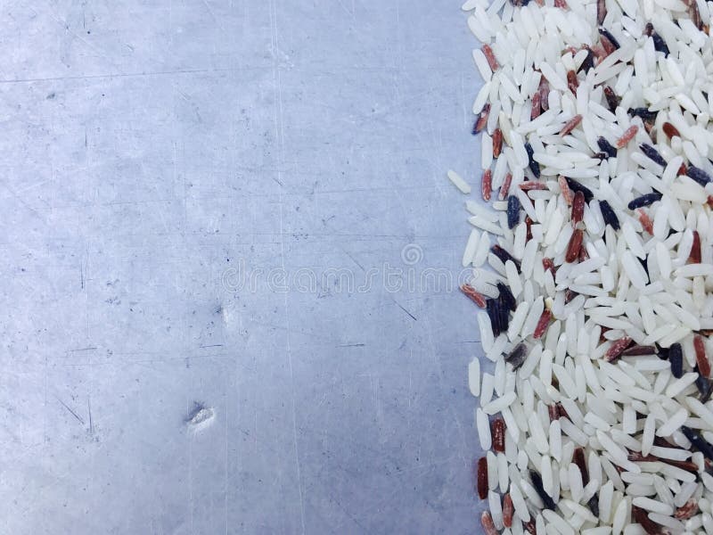 Mixed Rice stock photo. Image of grain, nature, abstract - 97683080