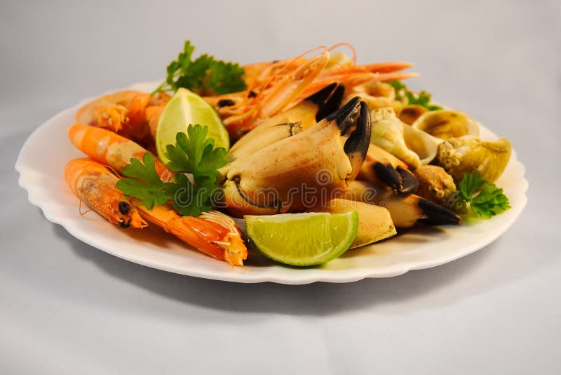 Mixed seafood stock photo. Image of seafood, food, mixed - 48520874