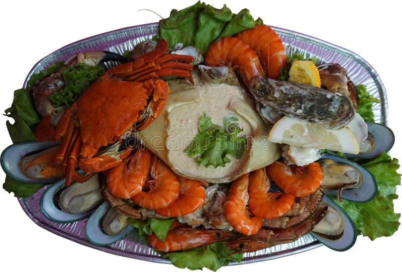 Mixed seafood platter stock photo. Image of mussel, restaurant - 118161678