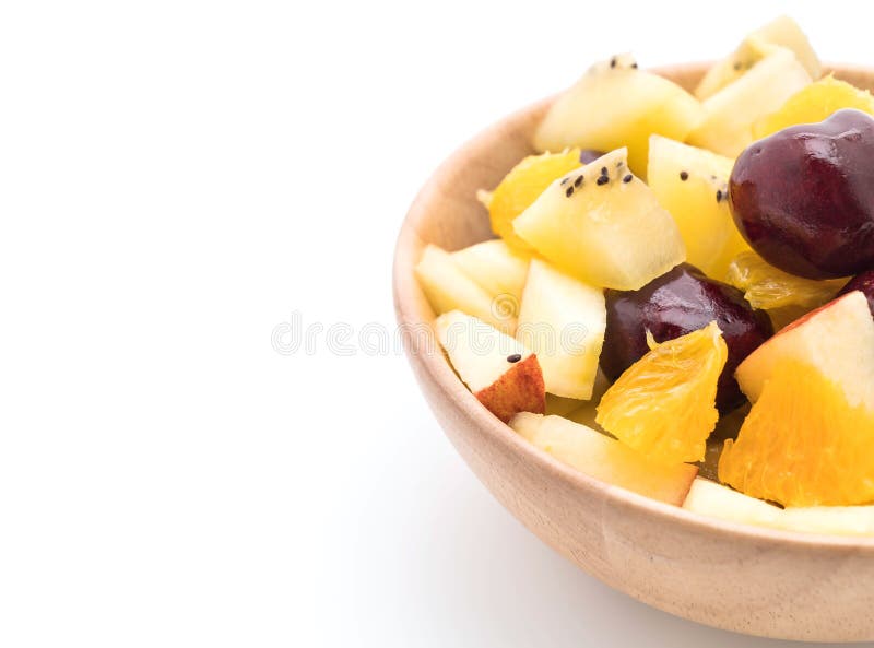 Mixed sliced fruit stock image. Image of fruit, appetizer - 93714335