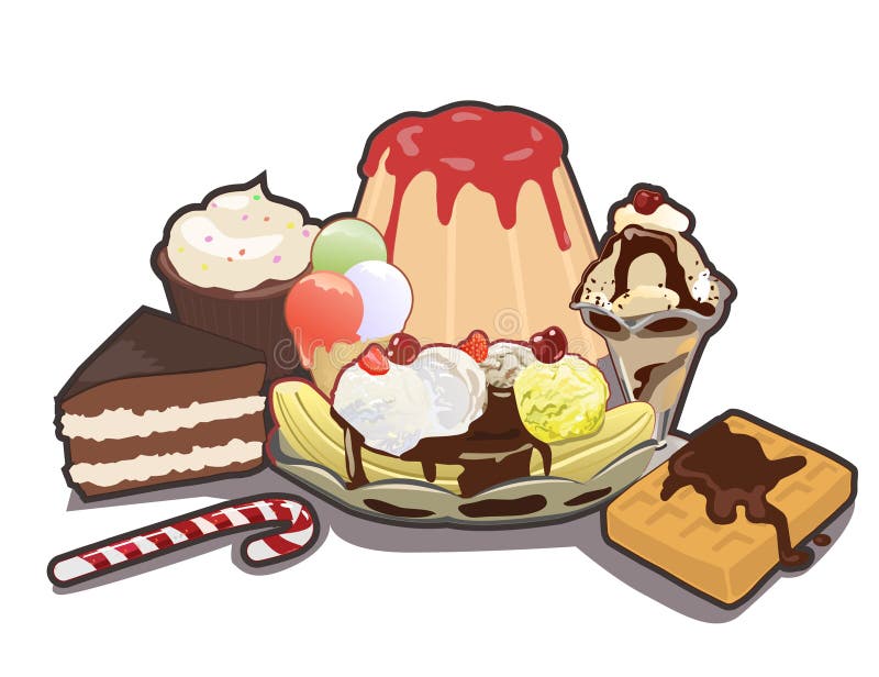 Mixed Sweets Stock Illustrations – 268 Mixed Sweets Stock Illustrations ...