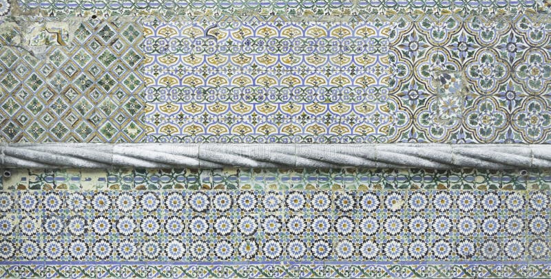 Mixed Tiles stock photo. Image of antique, ancient, floor - 42349918