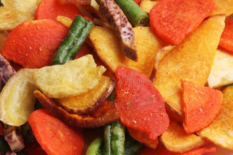 Mixed vegetable chips. stock photo. Image of crop, tropical - 1686312
