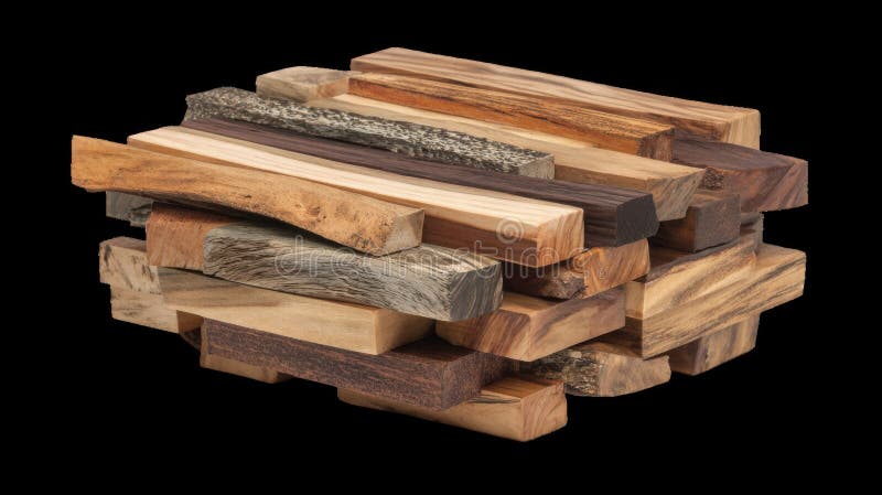 Mixed Wood Materials Creating a Unique Outdoor Structure with ...