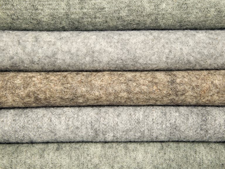 Mixed Wool Materials for Sewing Stock Image - Image of fabric, material ...