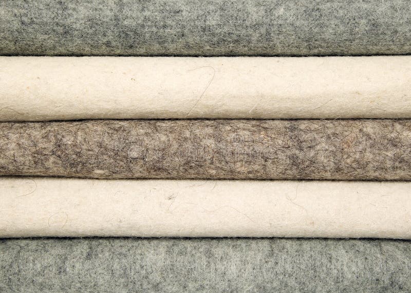 Mixed Wool Materials for Sewing Stock Photo - Image of natural, detail ...