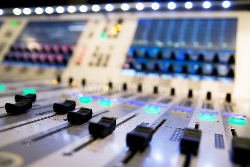 Professional Audio Mixer for You Music Stock Photo - Image of musical ...