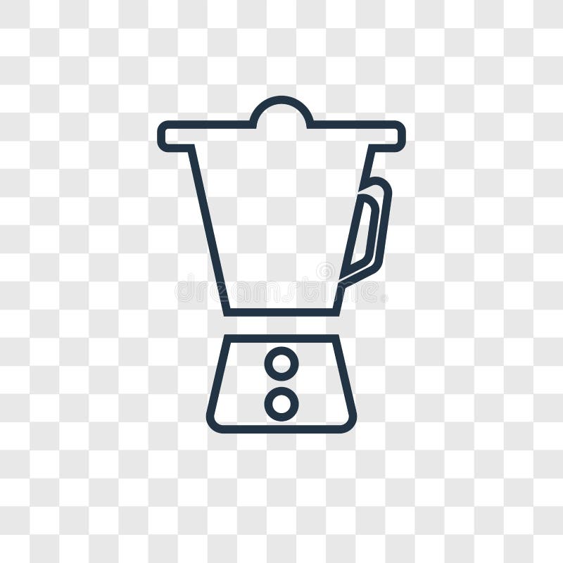 Mixer Icon Vector Isolated on White Background, Mixer Sign , Food ...