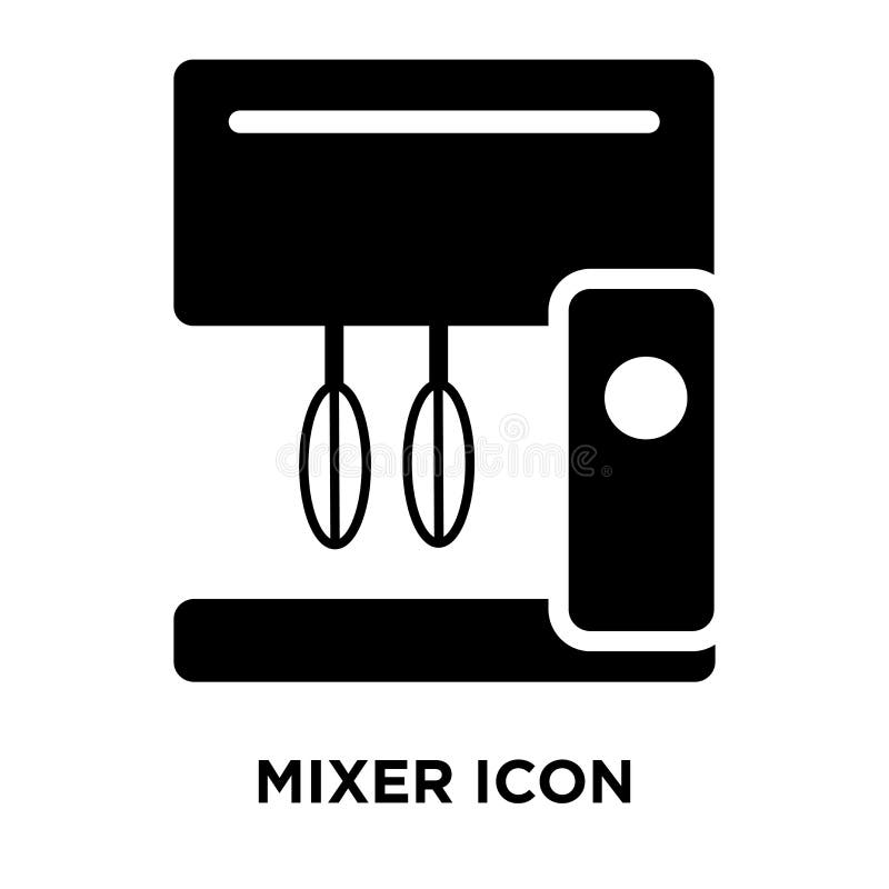 Mixer Icon Vector Isolated on White Background, Logo Concept of Stock ...