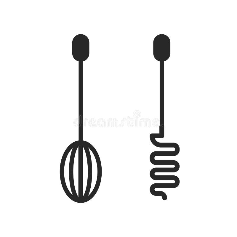 Mixer Icon Vector Sign and Symbol Isolated on White Background, Mixer ...