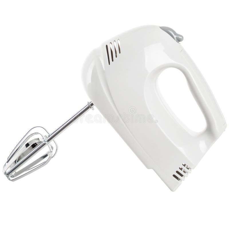 Mixer isolated on white stock image. Image of kitchen - 81701131