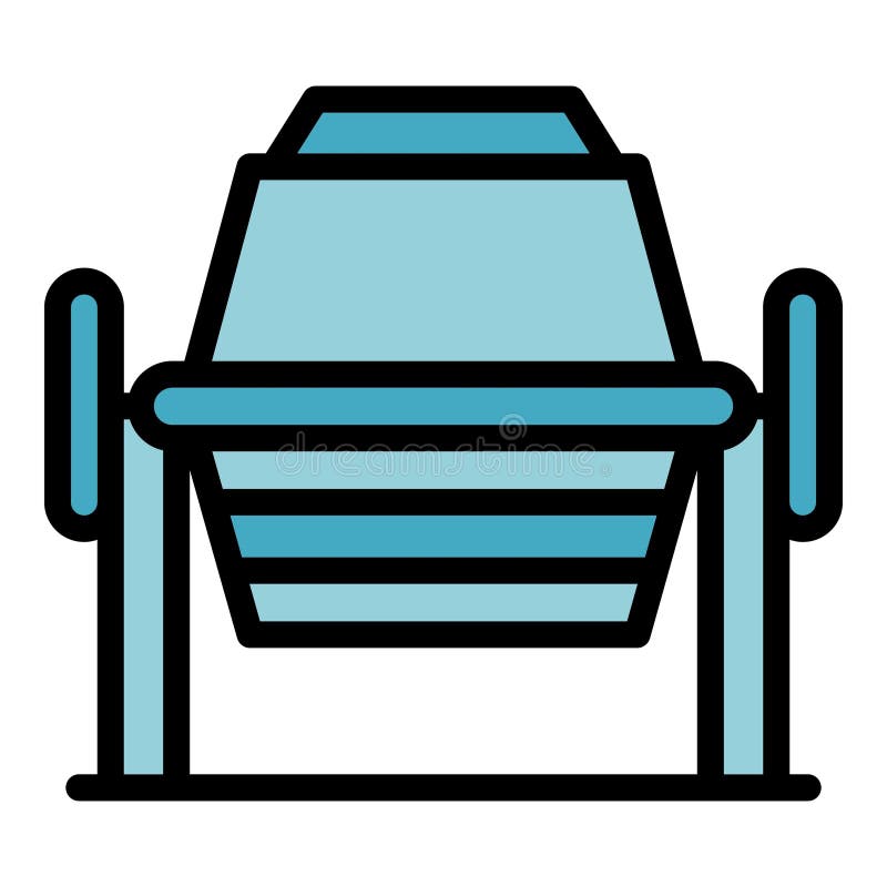 Mixer Tool Icon Vector Flat Stock Illustration - Illustration of color ...