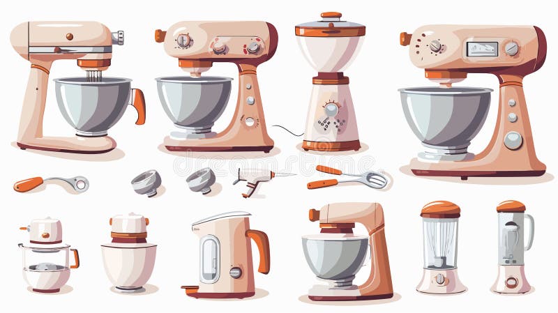 Professional Mixer Vector Illustration Design for Graphic Projects ...