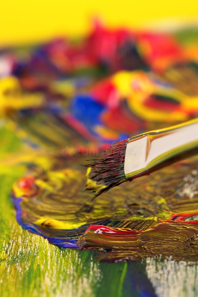 Artist Mixing Primary Colors Stock Photos - Free & Royalty-Free Stock ...