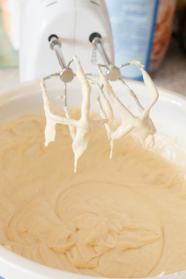 Mixing Cake Batter stock image. Image of mixing, machine - 60816233