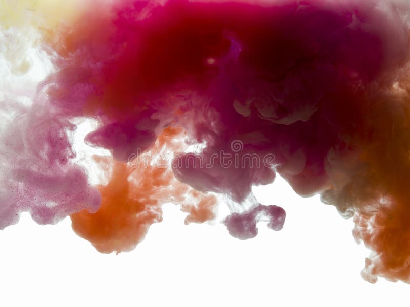 Mixing colors in water stock photo. Image of medium - 181319362