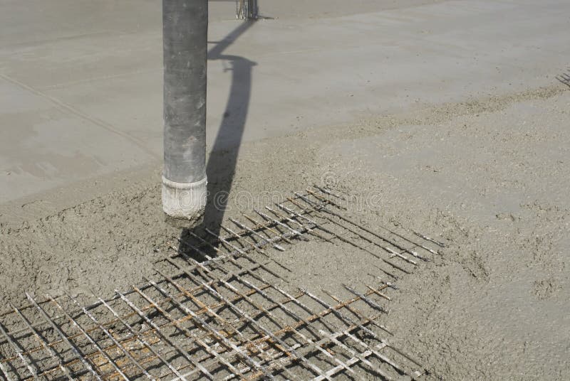 Mixing concrete stock image. Image of engineer, cooperation - 18106801