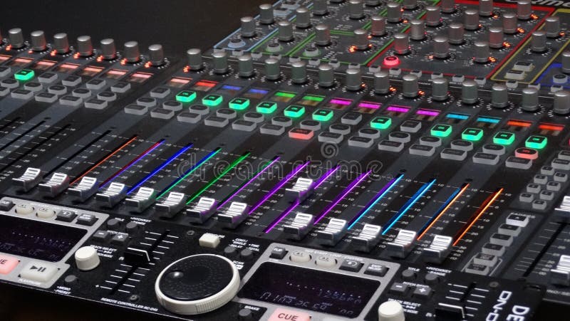Mixing Console, Audio Equipment, Electronics, Electronic Device Stock ...