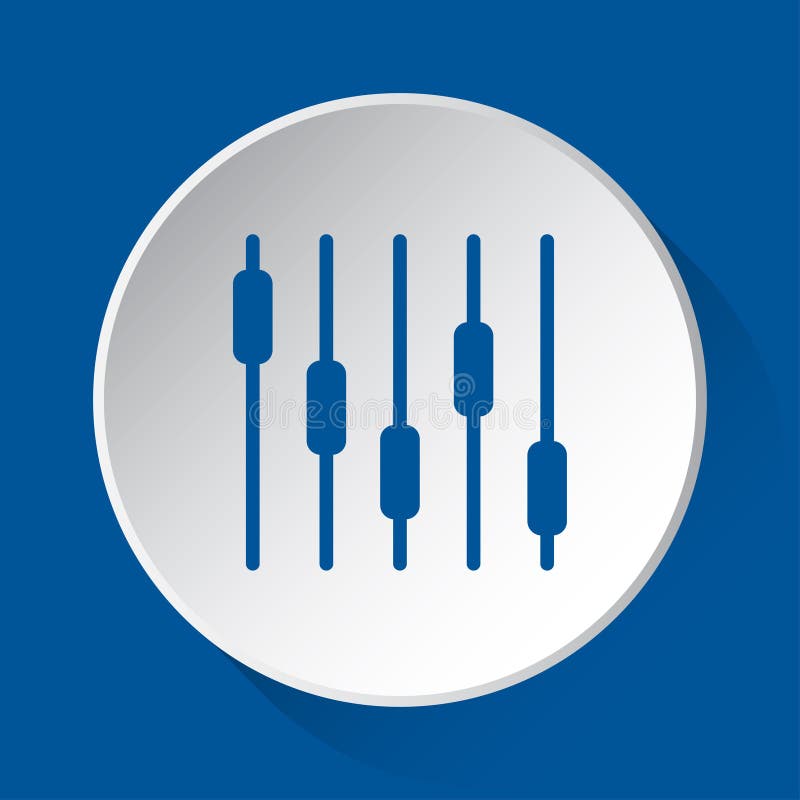 Mixing Console Icon White Stock Illustrations – 1,513 Mixing Console ...