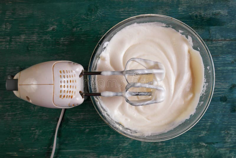 Mixing cream stock image. Image of white, ingredients - 83724705
