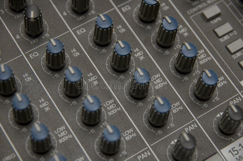 The Mixing Desk stock photo. Image of producer, keypad - 2937888