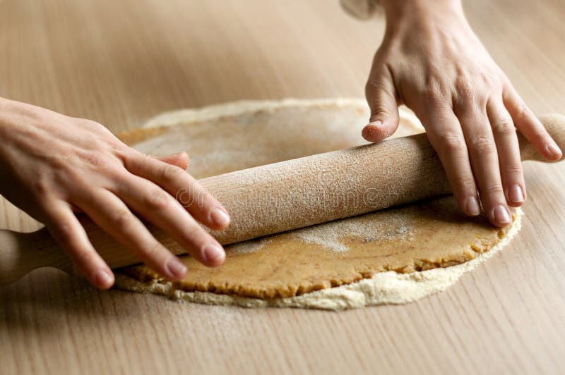 Mixing dough stock image. Image of closeup, creativity - 23057067