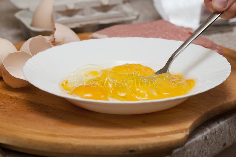 Mixing eggs stock photo. Image of making, preparation - 23608288