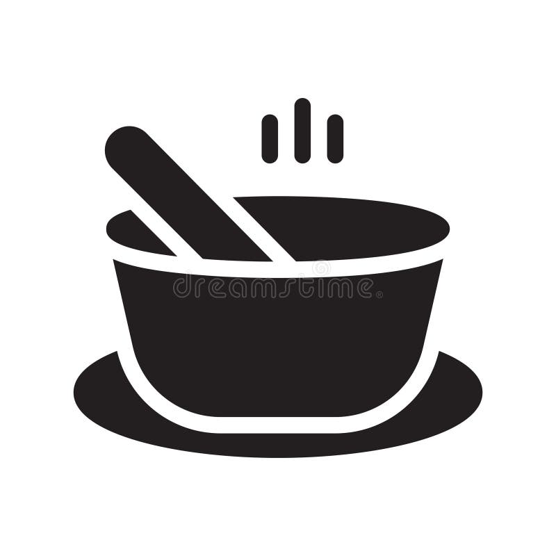 Spoon For Mixing Vector Icon Stock Vector - Illustration of cook, chef ...