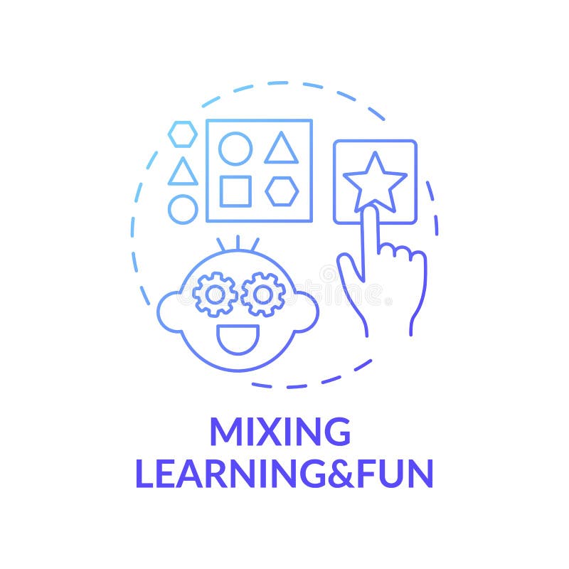 Lifelong Learning Blue Gradient Concept Icons Set Stock Vector ... Lifelong Learning Blue Gradient Concept Icons Set Stock Vector ...