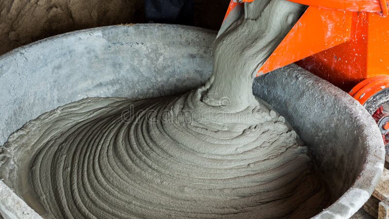 Mixing mortar stock photo. Image of tool, worker, mixing - 25412370