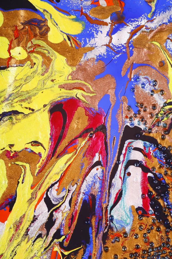 Mixing paints abstract stock image. Image of colours, graphical - 4031115