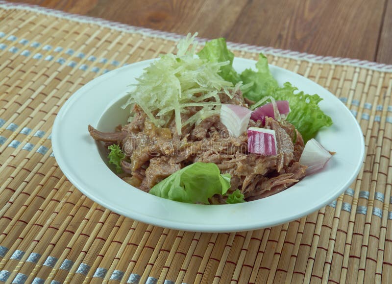 Mixiote Comida Tradicional Mexicana Hecha Con Carne De Res O Cordero En ...
