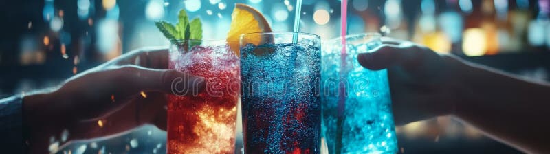 A Mixology Class Focuses on Cocktail Making by a Bartender Stock Image ...