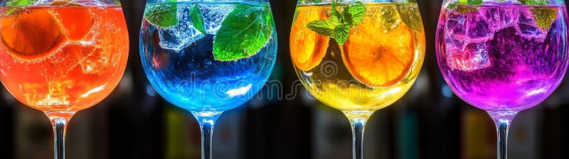 Mixology Class Where a Bartender Instructs on Making Cocktails Stock ...