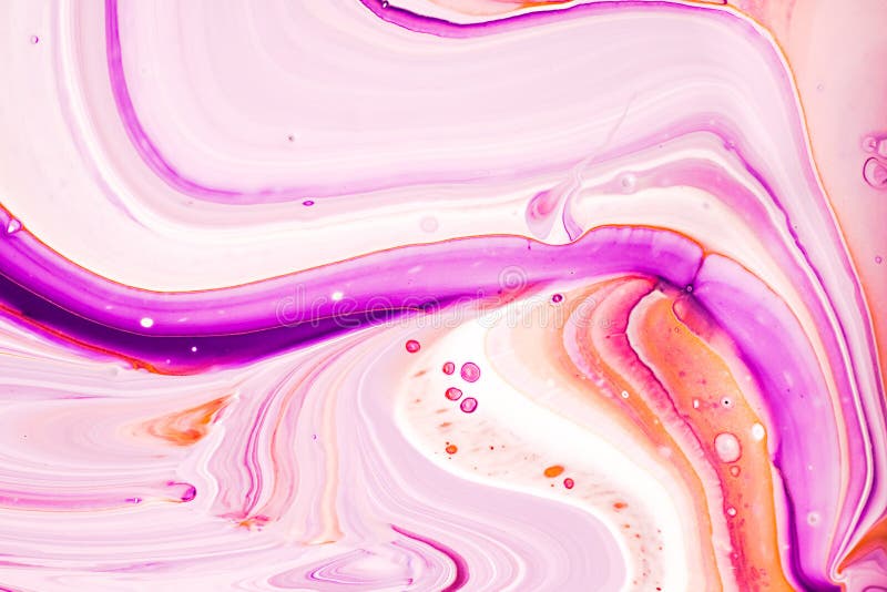 Mixture of Acrylic Paints. Modern Artwork with Spots and Splashes of ...