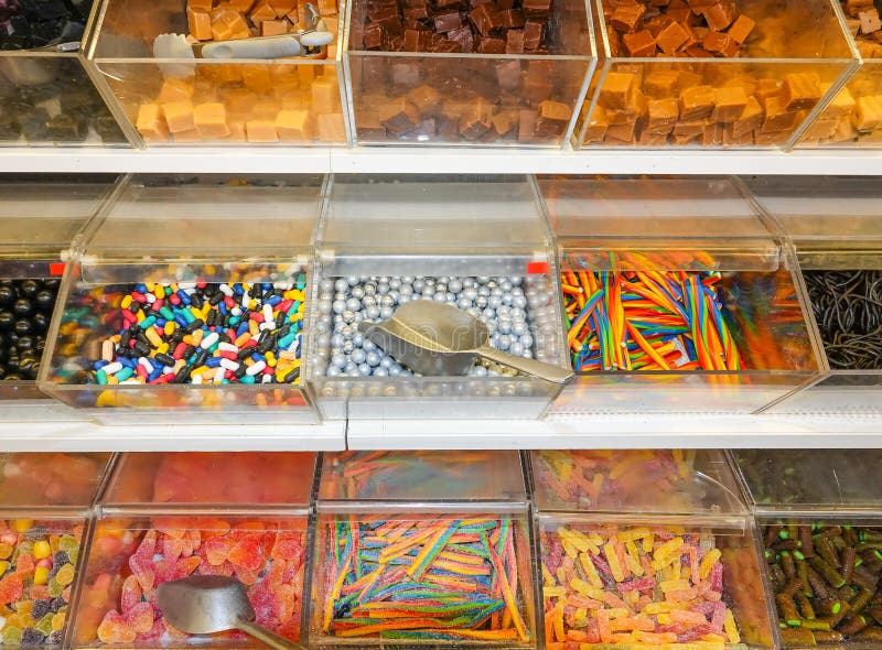 An Assortment of Gummy Sugar Candy Stock Image - Image of decoration ...