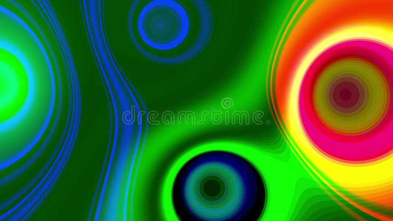 The Mixture of Colorful Paint with the Background is a Mixture that ...