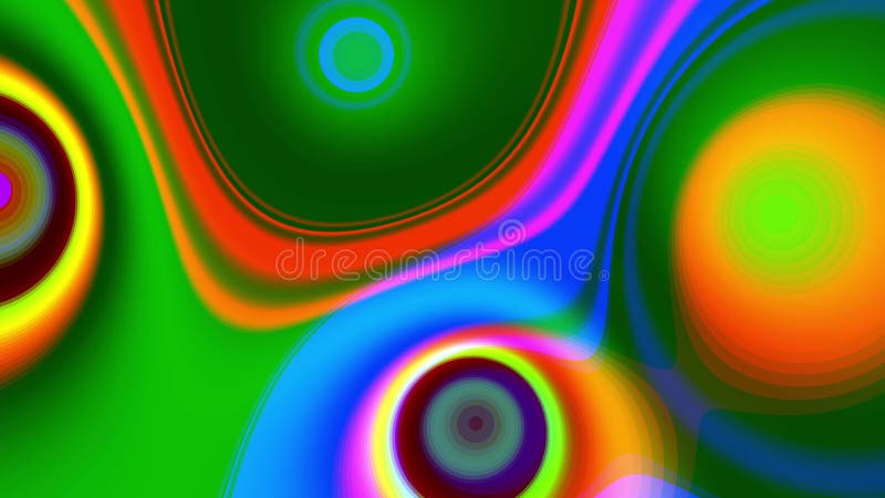 The Mixture of Colorful Paint with the Background is a Mixture that ...