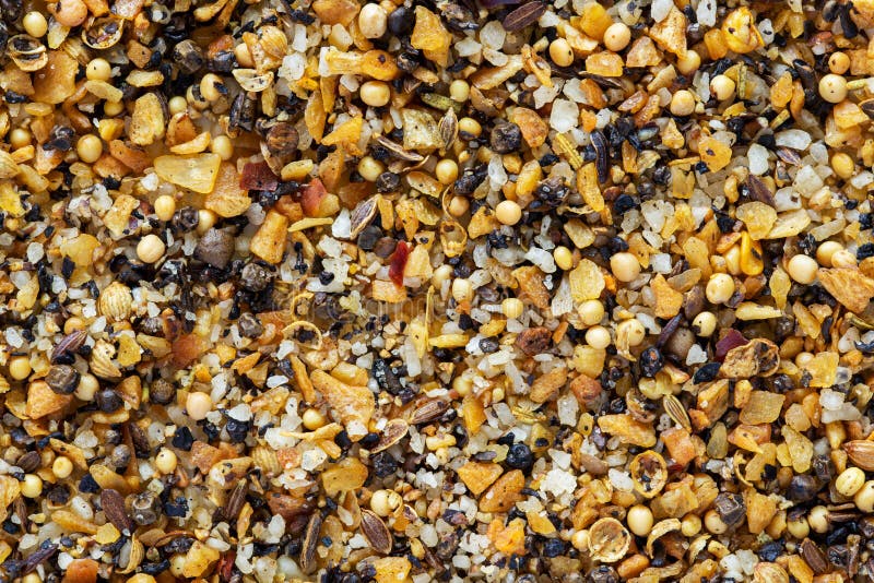 A Mixture of Different Spices Close Up. Textures of Colorful Spices and ...