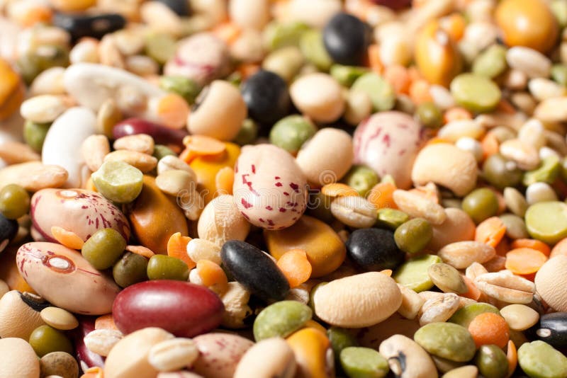Dry beans and peas stock image. Image of bean, detail - 12514237