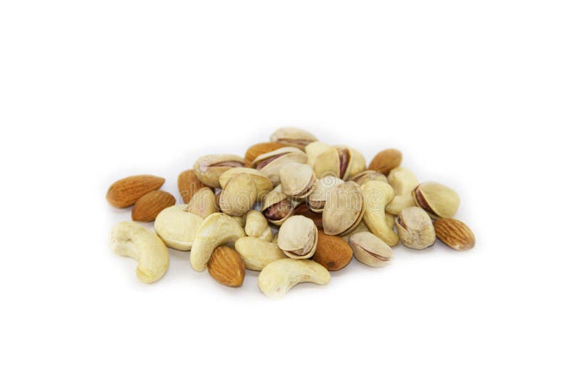 Mixture nuts stock image. Image of white, background - 102331563