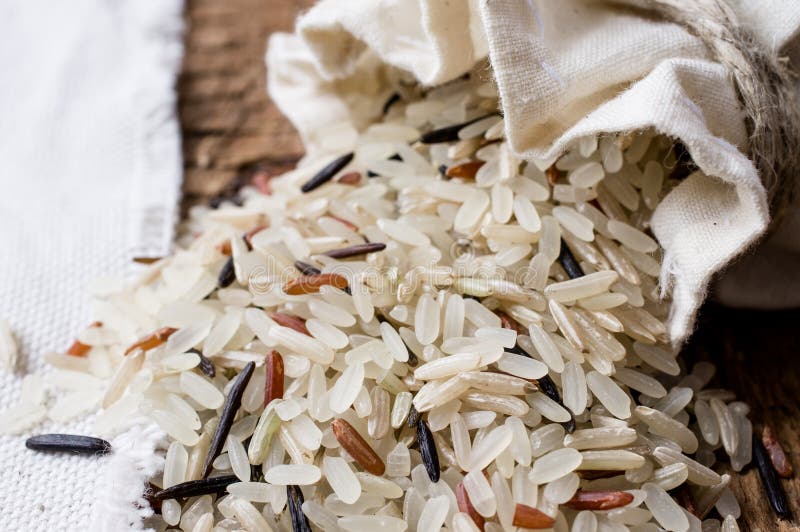 Mixture of rice stock image. Image of rice, detail, variety - 49683073