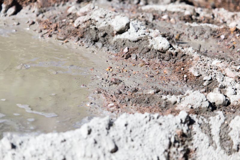 Mixture of Sand and Cement with Proportionate Ratio Stock Photo - Image ...