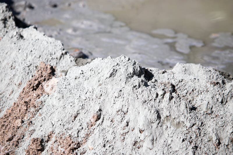 Mixture of Sand and Cement with Water Stock Photo - Image of cement ...